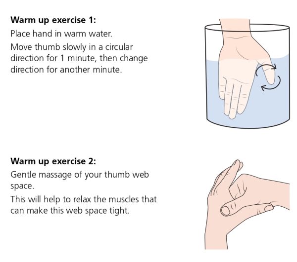 Exercises for hand Osteoarthritis - Sheffield Aches and Pains - Patients