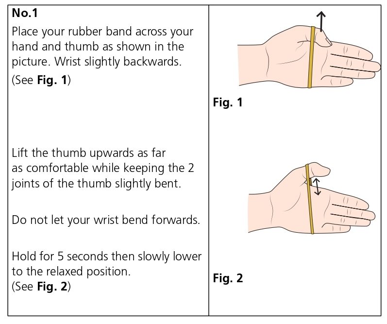 Exercises for hand Osteoarthritis - Sheffield Aches and Pains - Patients